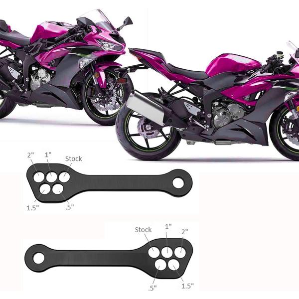 商品名ローリングキット 1994-2021 カワサキ 1-5インチ オートバイ リアドロップリンク リンクを下げるLowering Kits Fits 1994-2021 Kawasaki 1-2'' Inch Motorcycle Rea...