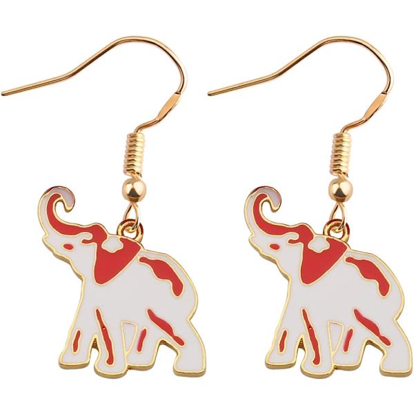 商品名WSNANG Delta Sigma Theta 社交クラブ パラヘルナリア ジュエリー 象 イヤリング 姉妹のギフトWSNANG Sorority Paraphernalia Jewelry Elephant Earrings Si...