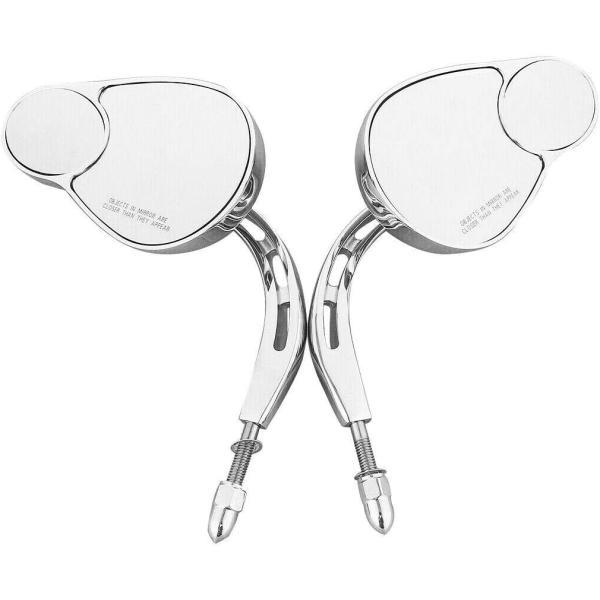 商品名Harley Split Vision Mirrors/Rearview Mirrors Fits for Harley Davidson Touring Road King Street Electra Glide Ultra Cl...