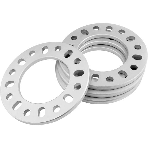 商品名ZHTEAPR 4個入り 12mm 1/2インチ ユニバーサルホイールスペーサー ほとんどの8ラグ車に対応 8x6.5 8x165.1 8x170 8x180 F250 E350 Ram 2500 3500 Express 3500 ...