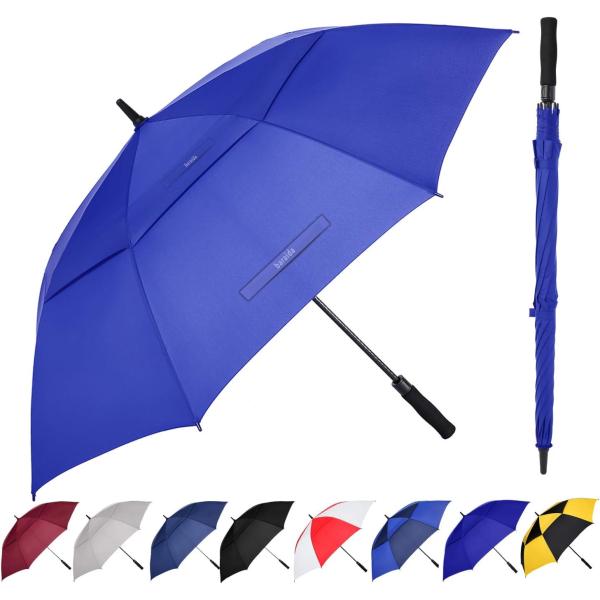 商品名Baraida Golf Umbrella Large 62/68/72 Inch, Extra Large Oversize Double Canopy Vented Windproof Waterproof Umbrella, A...