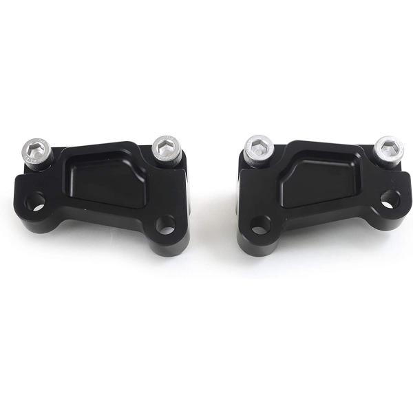 商品名TARAZON L+R Brake Caliper Extension Brackets 11.8"" to 13"" Rotors for Harley Touring Street Glide, Electra Glide, Ro...