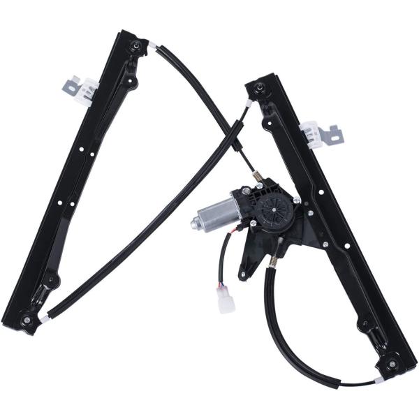 商品名LLPTA フロントドライバー(左)サイドパワーウィンドウレギュレータ モーターアセンブリ付き 02-10 Explorer 4ドア 07-10 Explorer Sport Trac 02-10 Mountaineer用LLPTA ...