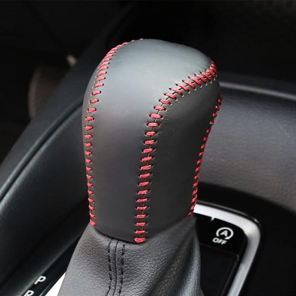 商品名Great-Luck 本革自動ギアシフトノブカバープロテクタートリム、トヨタアバロン(2019 2020 2021 2022) カムリ カローラ/カローラクロスGreat-Luck Genuine Leather Automatic ...