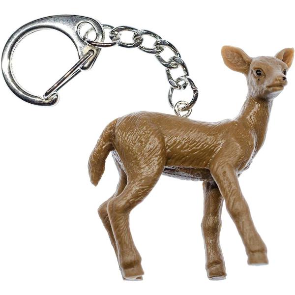 商品名Miniblings Deer Keychain - Handmade Fashion Jewelry I Fawn Fallow Wild Animal Forest Brown - Key Ring Pendantブランド：Min...
