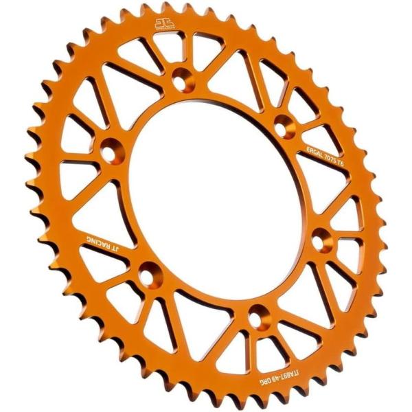 商品名JT Sprockets JTA897.45ORG 45 Tooth Orange Racelite Anodized Aluminum 7075 T6 Rear Sprocketブランド：JT商品サイズ：JTA897.45ORG 4...