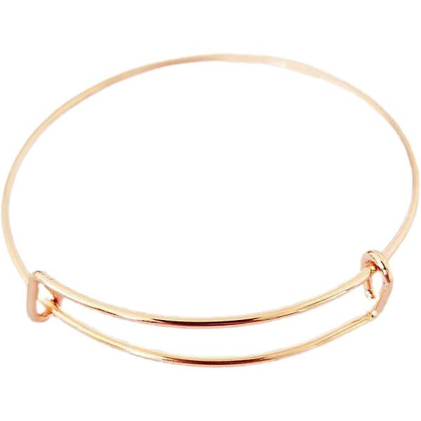 商品名Himpokejg Women Simple Adjustable All-Match Slidable Bangle Bracelet Jewelry Accessory for Birthday Anniversary - Ros...