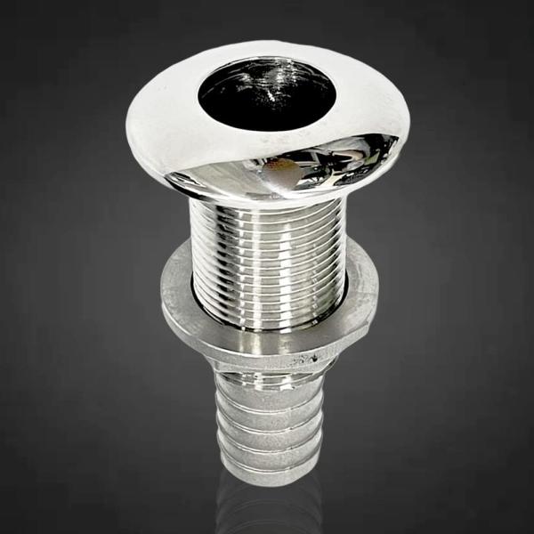 商品名Thru Hull Fitting Connect &amp; Straight Barb Valve for Boat Yacht Truck Caravan Accessories Fit 1"" Hoseブランド：HWI商品サイ...