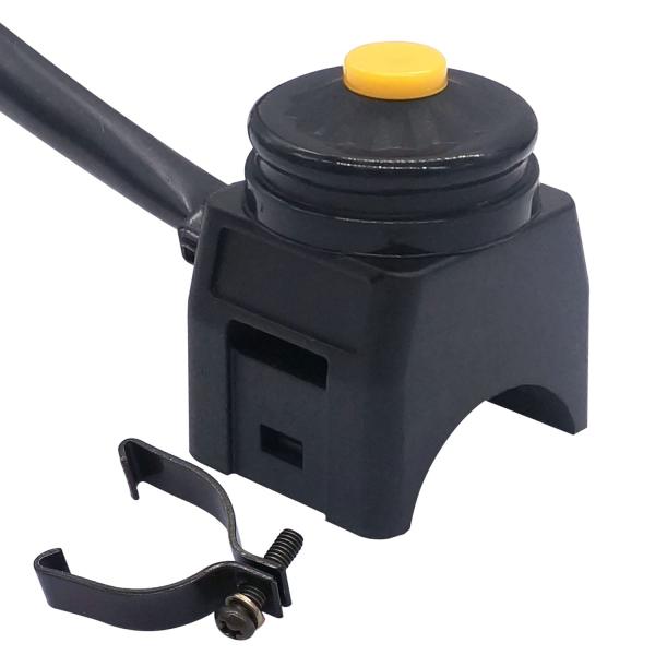 商品名weideer オートバイ ハンドルバー プッシュスイッチ キルストップスイッチ ホーンボタン 7/8インチ 22mm バイク オートバイ K-F016-Yweideer 12V Motorbike Handlebar Push Sw...