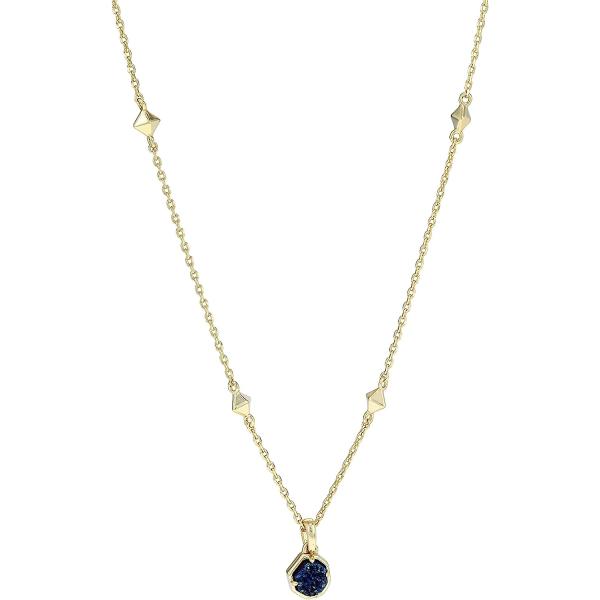 商品名Kendra Scott female Nola Short Pendant Necklace Gold/Blue Drusy One Sizeブランド：Kendra Scott商品サイズ：One Size高さ：1.7 cm横幅：7....