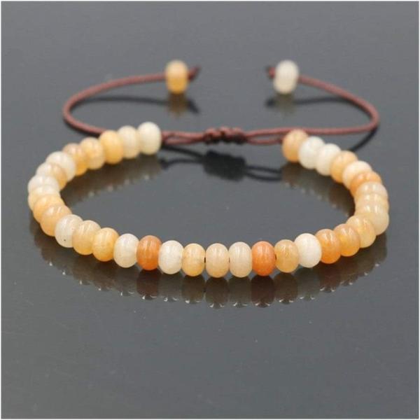 商品名ZZYLHS Trendy Abacus Beads Bracelet Men Stone Women Bracelet Lucky Chakra Friendship Couples Bracelet Women Jewelry G...