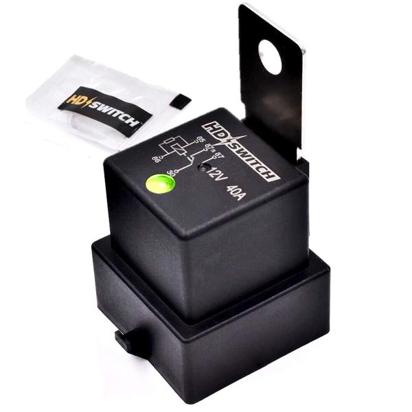 商品名HD Switch Waterproof Relay w/LED Indicator Replaces Hella 4RD-960388-31 - 4RD-960 388-22 - 4RD-960 388-06 - 4RD960388...