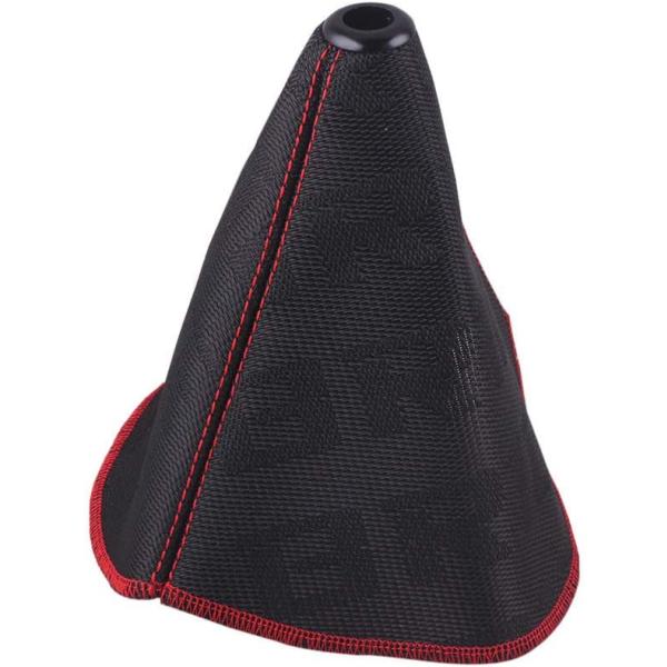 商品名soonbuy Car Gear Shift Collars Interior Accessories Racing Shifter Boot Cover Bride Hyper Fabric Universal Manual Gea...