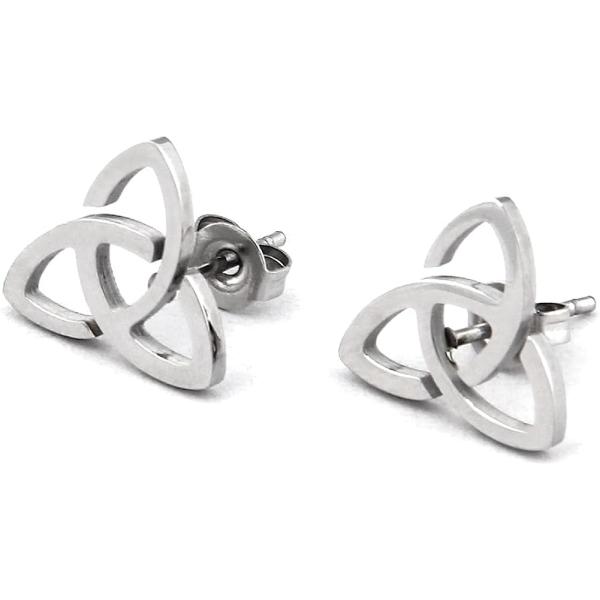 商品名BaviPower バイキング オーディン ヴァルクヌート トリケトラ イヤリング ステンレススチール アクセサリー 強力保護 お守り アクセサリー 愛する人へのギフト, 金属, N,BaviPower Viking Odin Val...