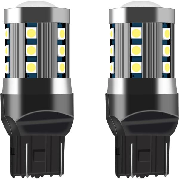 商品名YONGMING 7443 7444NA LED電球 9-30V 7444 992 プロジェクターレンズ付き ブレーキライト交換用ウィンカーテールリバースストップライト ホワイト 2個パックYONGMING 7443 7444NA L...