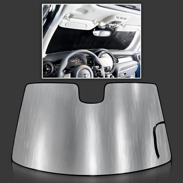 商品名カスタムフィット フロントガラスサンシェード 2014 2015 2016 2017 2018 2019 2020 2021 2022 2023 2024 ミニクーパー クーパー S ハードトップ 2Dr 2ドア 断熱サンシェード プ...