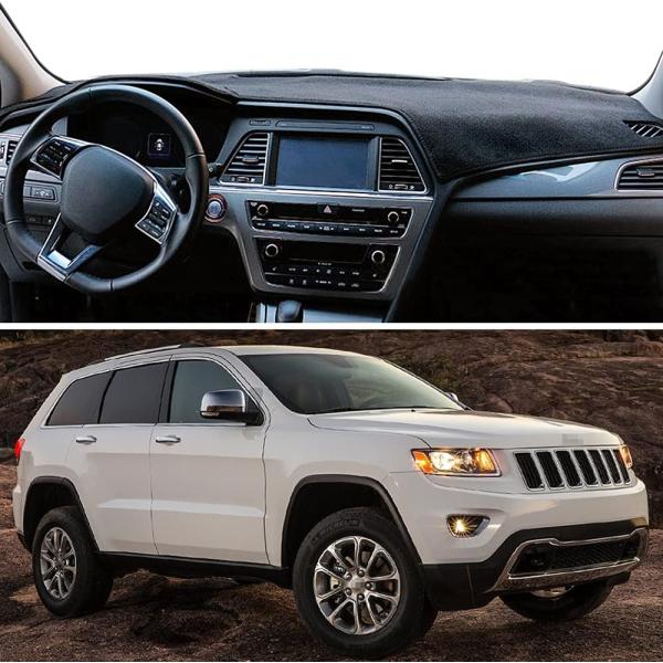 商品名SPEEDLONG 車用ダッシュボードカーペットダッシュボードカバーマット 滑り止め ジープグランドチェロキー 2011-2021 12 13 14 15 16 17 18 19 20に対応SPEEDLONG Car Dashboar...