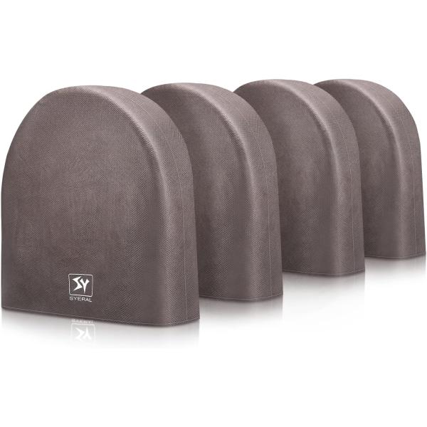 商品名SYERAL Tire Covers Set of 4,Upgraded 5 Layer Nonwoven RV Wheel Covers, Waterproof Anti-UV Snow Sun Rain Tire Protecto...
