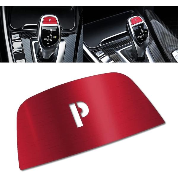商品名Xotic Tech Gear シフトノブ P パーキングボタンカバートリム BMW 1 2 3 4 5 7 X3 X5 X6シリーズに対応 (レッド - スタイルB)Xotic Tech Gear Shift Knob P Park...