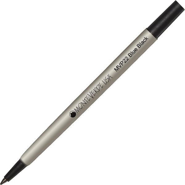 商品名Lanier Pens Lanier コンボパック - 1パック - モンテベルデ ローラーボール P22 ペーストインク リフィル ほとんどのパーカースタイルのローラーボールペンに対応 - 細かい チップ 0.6mm 青黒Lanie...