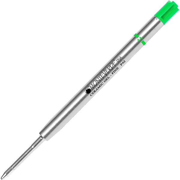 商品名Lanier Pens Lanier コンボパック - 1パック - Monteverde キャップレスセラミックジェル P42インク詰め替え ほとんどのパーカースタイルボールペンに対応 - 細かい チップ 0.6mm 緑Lanier...