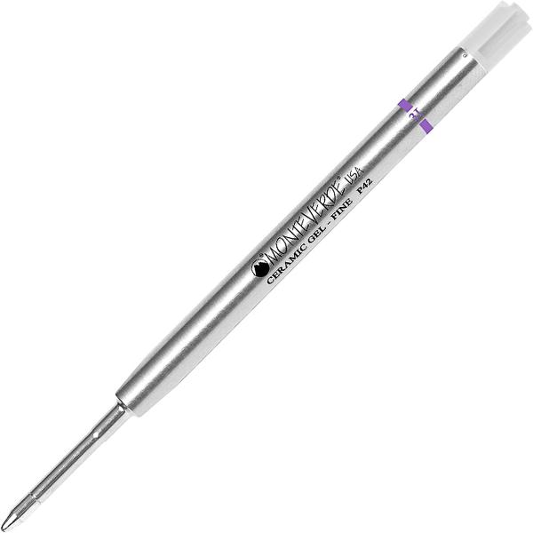 商品名Lanier Pens Lanier コンボパック - 1パック - Monteverde キャップレスセラミックジェル P42インク詰め替え ほとんどのパーカースタイルボールペンに対応 - 細かい チップ 0.6mm 紫Lanier...