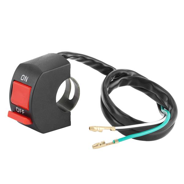商品名Motorcycle Handlebar Light Button, Universal Motorcycle Headlight Switch,Led Light Switch Handlebar Headlight Control...