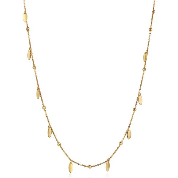 商品名FRUMOS Dainty Layered necklaces for women Gold Short small chain necklace for women gold 18k gold choker necklace Adj...