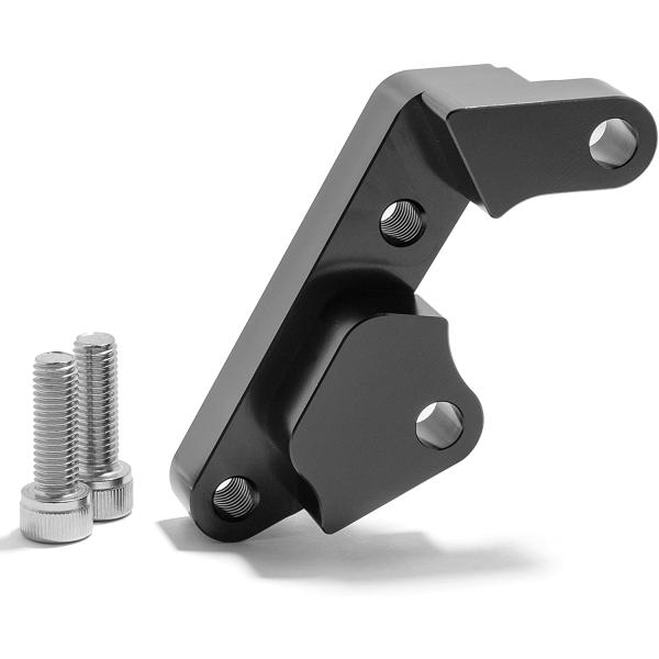 商品名TARAZON 15"" Left Black Brake Caliper Front Disc Rotor Mount Adapter for Harley Softail 15-17 / Dyna 06-17ブランド：TARAZO...