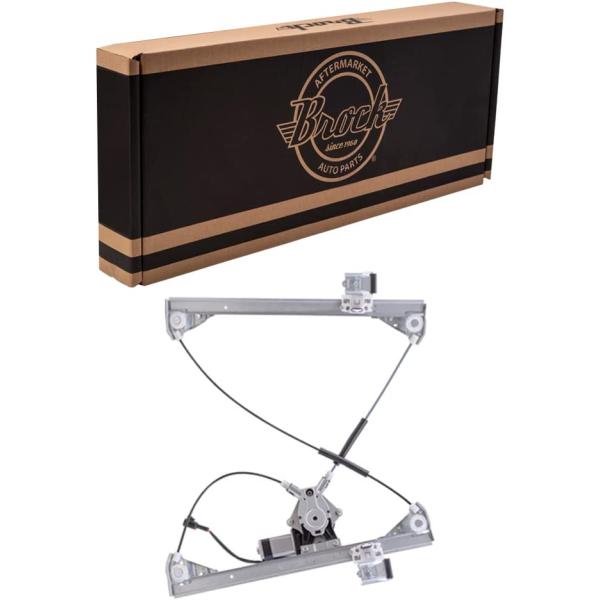 商品名Brock Aftermarket Replacement Front Passenger Right Power Window Regulator with Motor Compatible with 2003-2009 Humme...