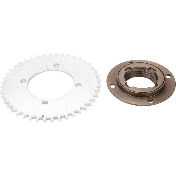 商品名VGEBY Steel Sprocket T8F 44T Rear Chain Sprocket 4 Hole Toothless Flywheel Kit for 47cc 49cc Motorcycles ATV Electric...