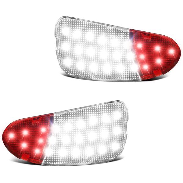 商品名NDRUSH LED Door Panel Courtesy Light Door Interior Light Step Lights Assembly Replacement Compatible with 1997-2003 F...