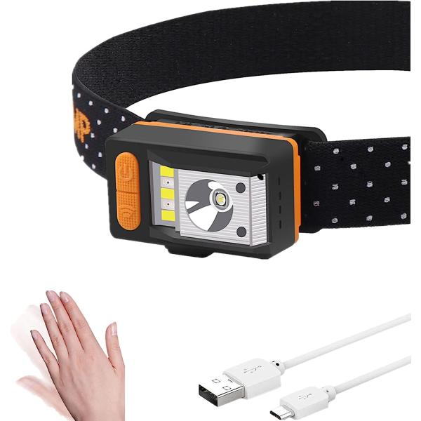 商品名LED Headlamp Flashlight, 1200 Lumens Super Bright Motion Sensor LED Headlight Rechargeable Lightweight Headlamps with...