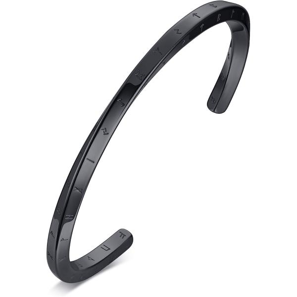 商品名XUANPAI Norse Viking Jewellery Nordic Bracelet for Men Protection Amulet Mobius Cuff Bangles Valknut Vikinger Talisma...