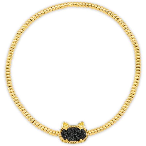 商品名Kendra Scott Grayson キャットストレッチブレスレット, One Size, 真鍮 金属Kendra Scott Grayson Cat Stretch Bracelet in 14k Gold-Plated Bra...