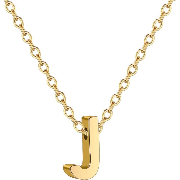 商品名pencros 上品なイニシャルネックレス 14Kゴールドフィルド 小さな文字ネックレス パーソナライズモノグラムネームネックレス レディース ガールズ, 真鍮, 宝石なし。,Pencros Dainty Initial Neckla...