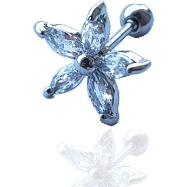 商品名モダン&amp;スタイリッシュ シングルピース ステンレススチール スタッカブルイヤリング - ピアスジュエリー 2021Ear Studs - Earrings Labret Barbell - Ear Stud Piercing ...