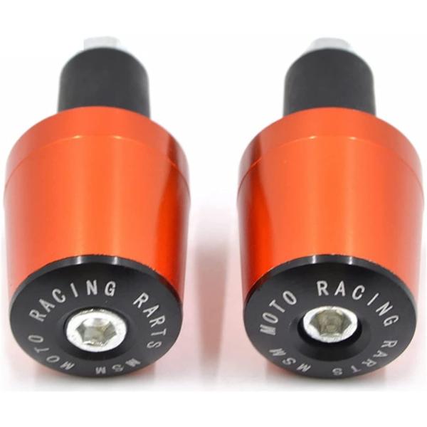 商品名WYDH 2pcs CNC Motorcycle Road Bike Handlebar Cap Hand Grips Bar End Plug 7/8'' 22mm Motor Handlebar Counterweight Gri...