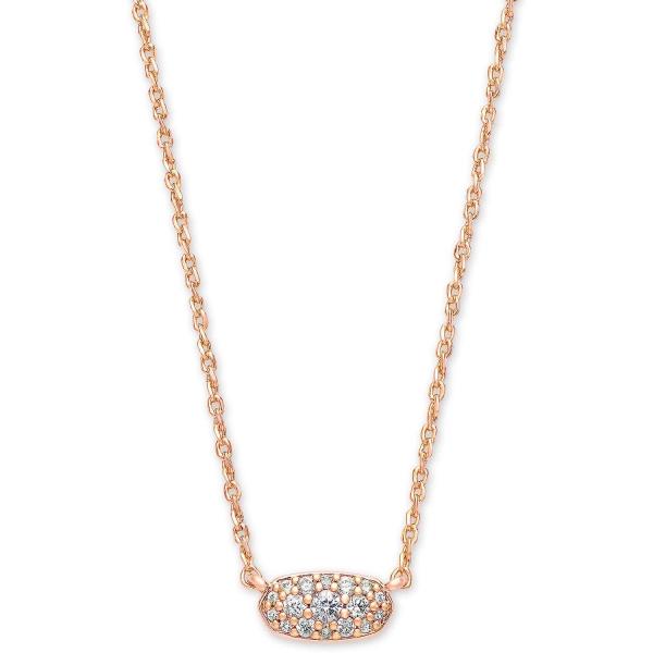 商品名Kendra Scott Grayson クリスタルペンダントネックレス, One Size, 真鍮 真鍮 非貴金属, キュービックジルコニアKendra Scott Grayson Crystal Pendant Necklace ...