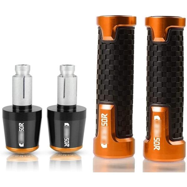 商品名Mei-Mracing 7/8'' 22mm Motorcycle Handlebar Grips Ends Motorbike Handle Bar Grip End for Honda CB650R 2018 2019 2020 ...