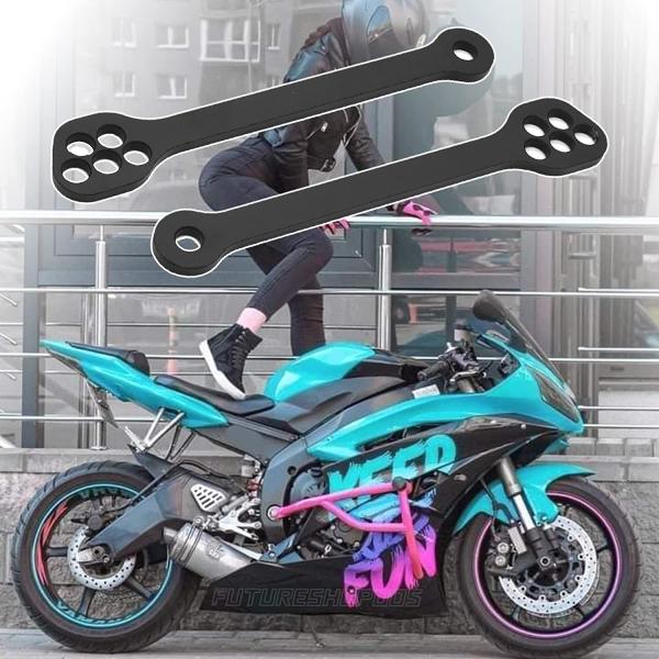 商品名Lowering Links 1994-2021 Kawasaki 1-5インチ オートバイ リアドロップリンク ローリング キット (ブラック)Lowering Links Fits 1994-2022 Kawasaki 1-5''...