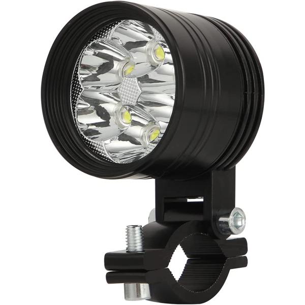 商品名MovFlax Motorcycle E-bike Led Headlight, 12-80V 60W 6000LM 6 LEDs Bicycle Driving Spot Light For Motorbike Truck Trai...