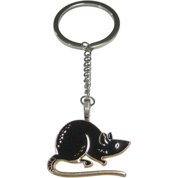 商品名Black Toned Rat Pendant Keychainブランド：Kiola Designs商品サイズ：One Size商品番号：素材：Metal