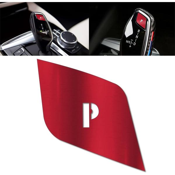 商品名Xotic Tech Gear シフトノブ P パーキングボタンカバートリム BMW 5シリーズ G30 2017-2019 X3 6 7シリーズ 2018-2019 (レッド)Xotic Tech Gear Shift Knob P...