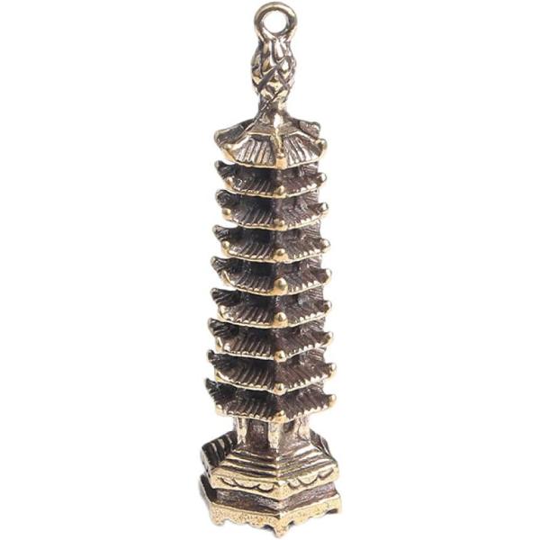 商品名真鍮文昌タワーキーホルダーペンダントペンダントSHJDLSB Brass Wenchang Tower Keychain Pendant Pendantブランド：SHJDLSB商品サイズ：商品番号：色：Brass素材：Brass