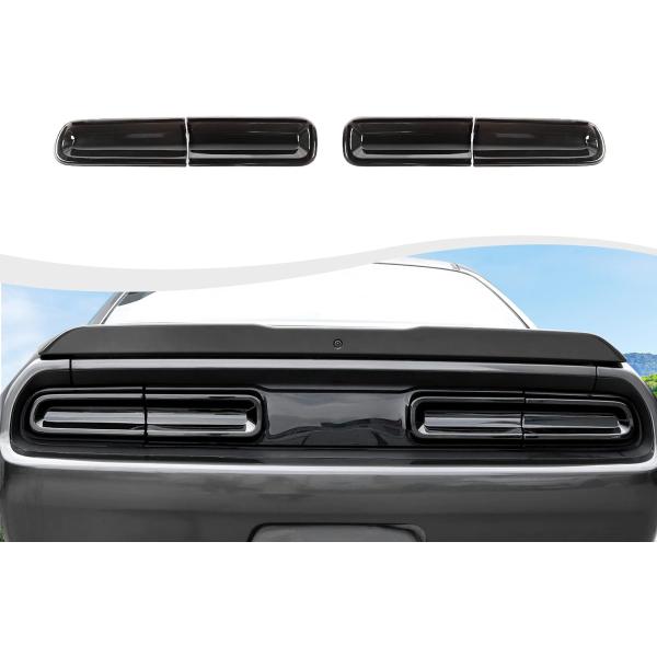 商品名JWWY Tail Light Covers Guards Rear Light Trim for 2015-2022 Dodge Challenger Accessories Matteブランド：JWWY商品サイズ：高さ：8.2 c...