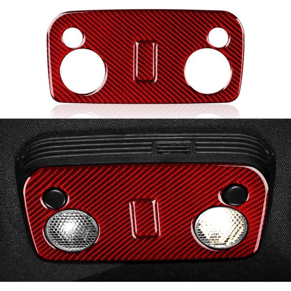 商品名Car Reading Light Control Panel Stickers Decal Carbon Fiber Interior Trim Cover for Ford Mustang GT 2005 2006 2007 20...