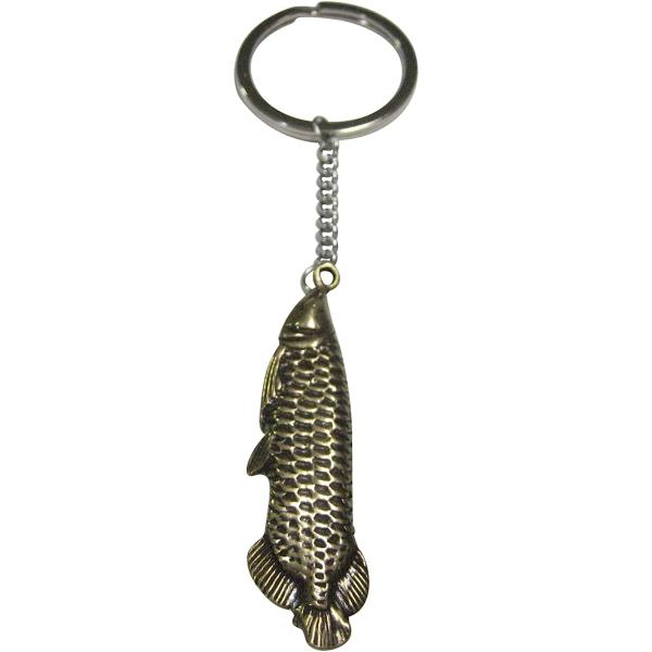 商品名Bronze Toned Arowana Fish Pendant Keychainブランド：Kiola Designs商品サイズ：One Size商品番号：素材：Metal