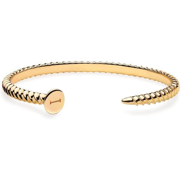 商品名Fettero Gold Cuff Nail Bracelet for Women Bangle Bracelets Adjustable Open Wrap Letter Bracelet Love Friendship Giftブ...