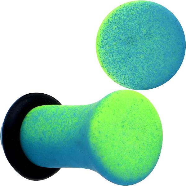 商品名Body Candy Womens 2Pc 4G Ear Plugs Green Blue Ombre Matte Acrylic Single Flare Ear Plug Gauges Set of 2ブランド：Body Cand...